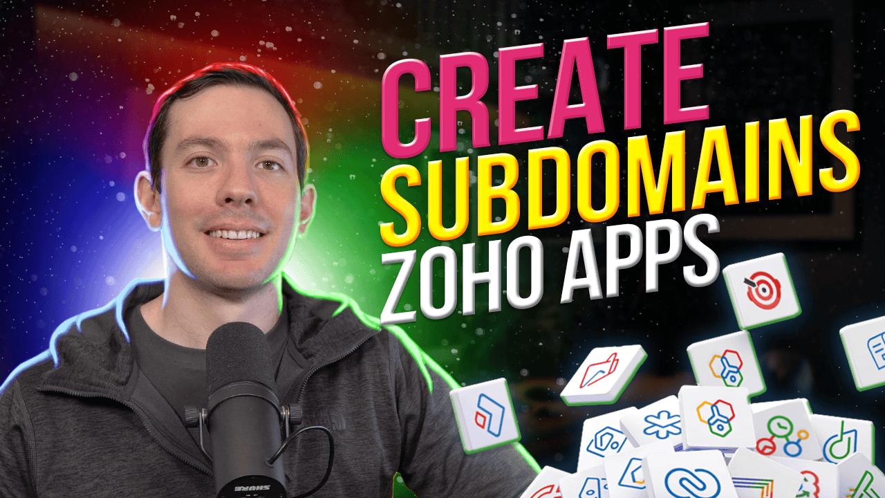Set Up Subdomains for Zoho Apps | blungo