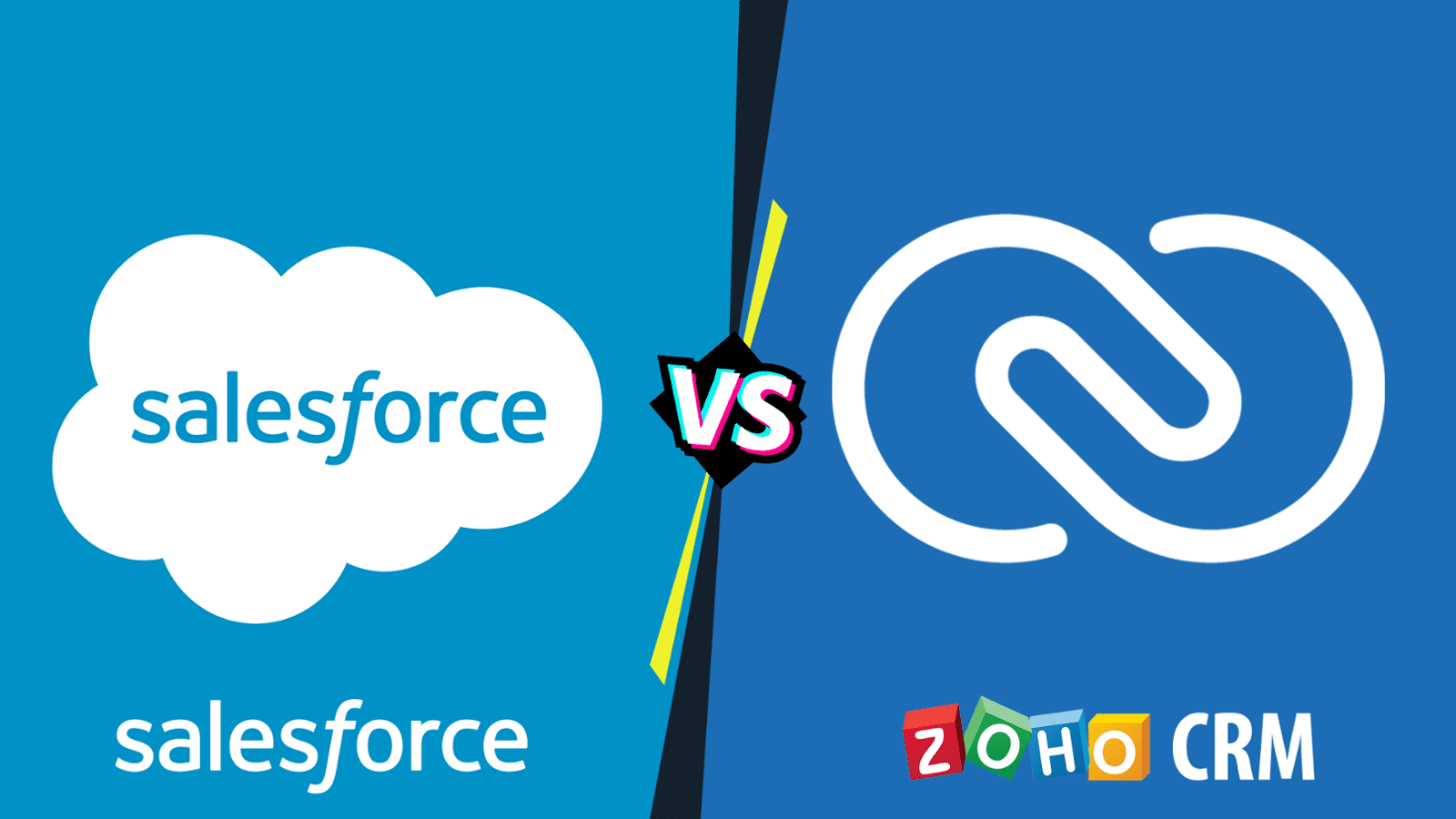 Zoho CRM vs Salesforce | blungo
