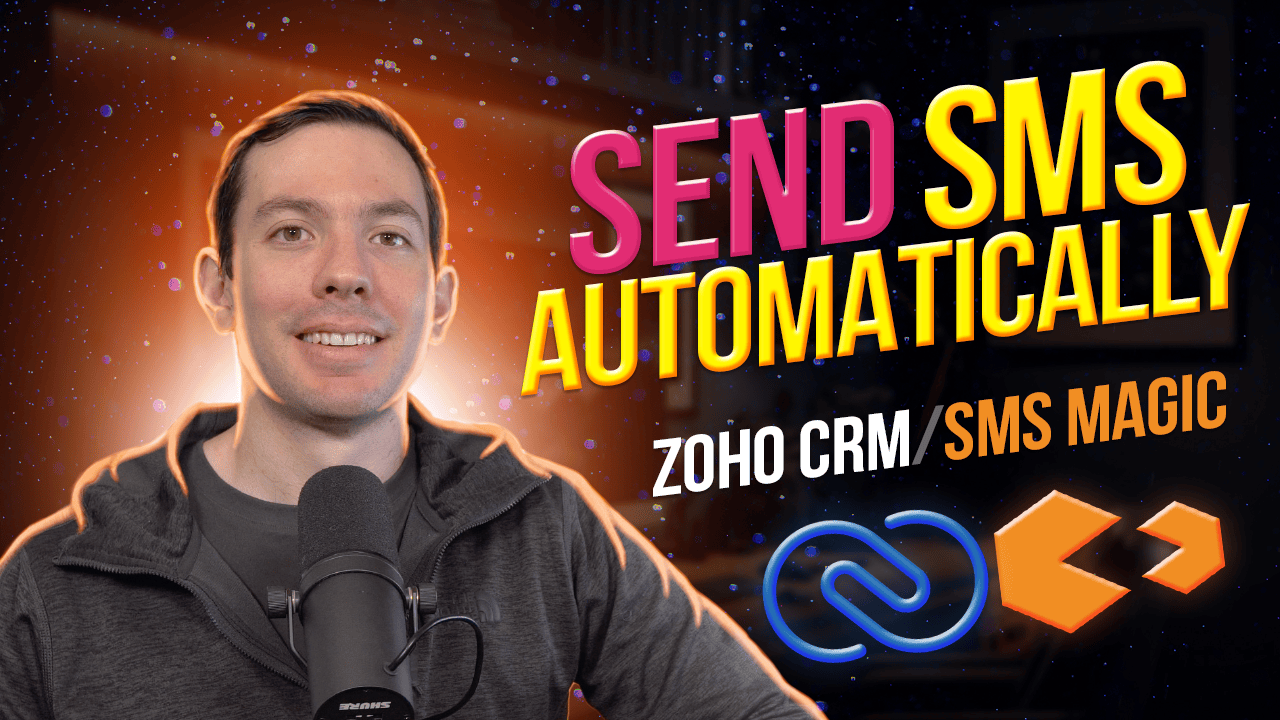 Send SMS automatically from Zoho CRM (using SMS Magic) | blungo